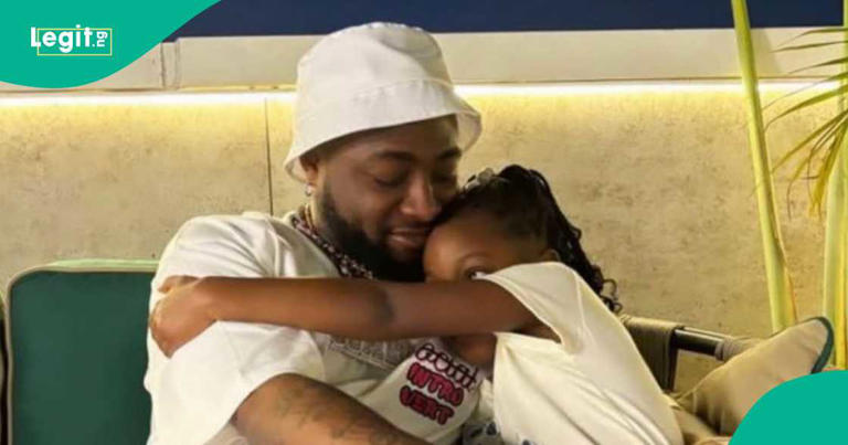 Davido's daughter Hailey shows fun side as she and singer recreate I'm ...