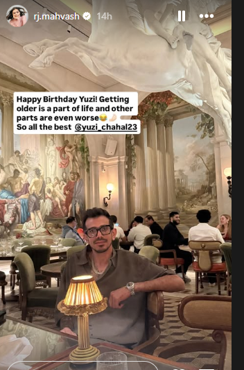 Watch: Yuzvendra Chahal celebrates 35th birthday with rumored ...