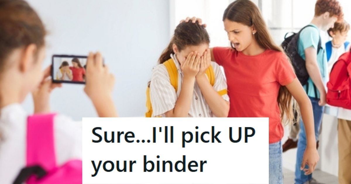 New Student Was Nice To Someone Who Was Normally Picked On, And In ...