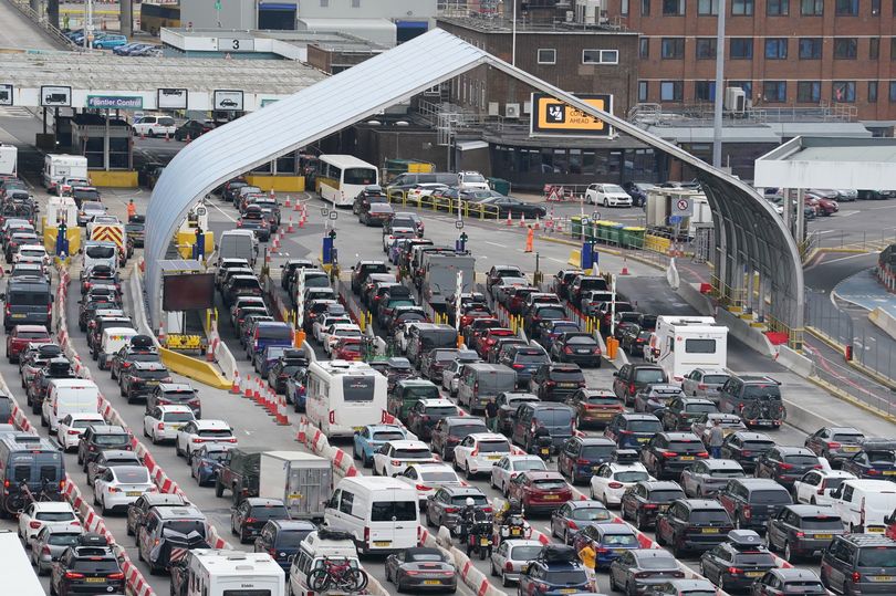 Port of Dover traffic at a standstill as summer holidays begin