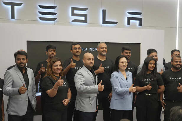Tesla takes over Mumbai: sneak peek inside India’s first ever Tesla ...
