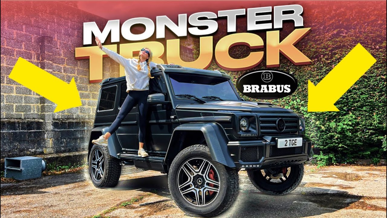 Meet My Insane Brabus G-Wagon 4x4² Monster Truck!