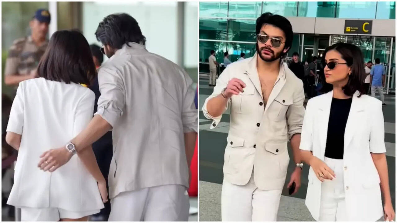 Tara Sutaria, Veer Pahariya SPOTTED Together At Mumbai Airport Amid ...