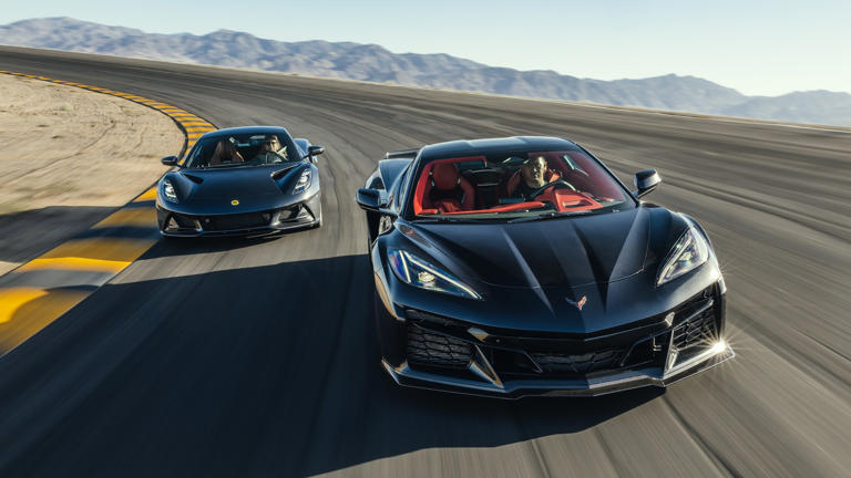 2024 Lotus Emira vs. Corvette E-Ray: Middle Ground Found?