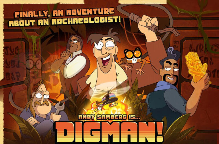 Andy Samberg on his show ‘Digman!’ — and how he relates to his ...