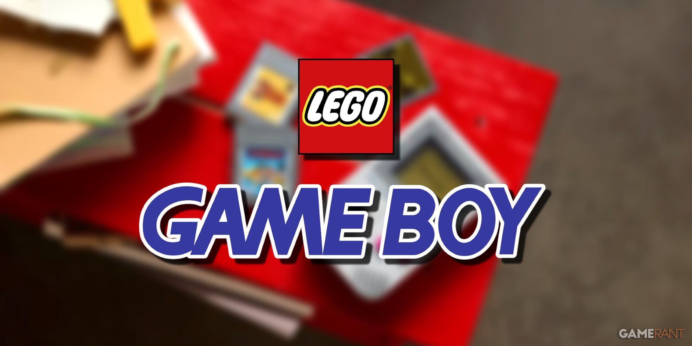 Nintendo Unveils First Look at LEGO Game Boy Set