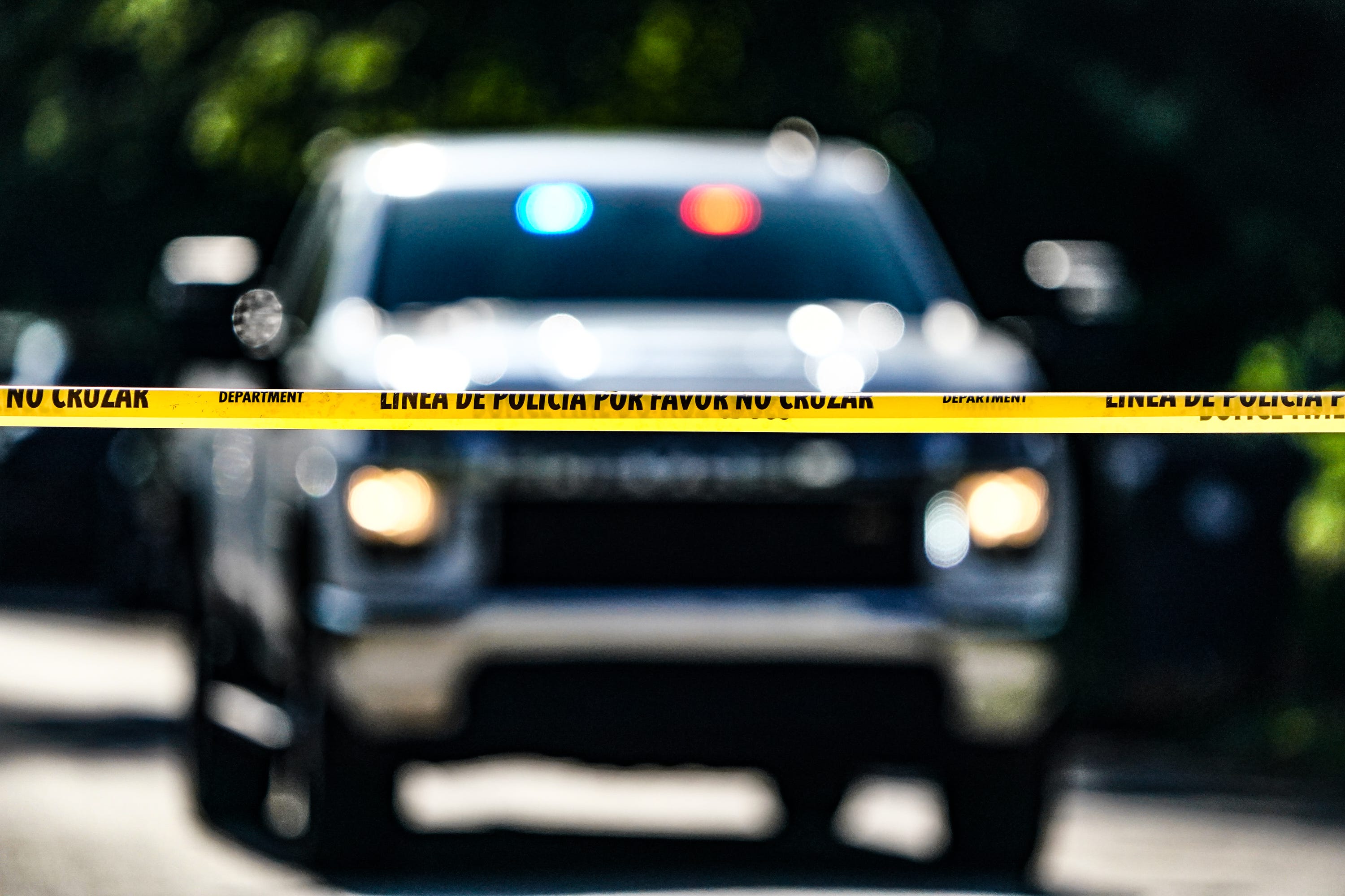 Man dies in police shooting after fleeing scene of wife's homicide