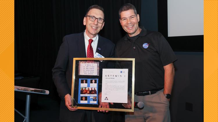 NASA’s chief SLS engineer, a UAH grad, wins top federal honor