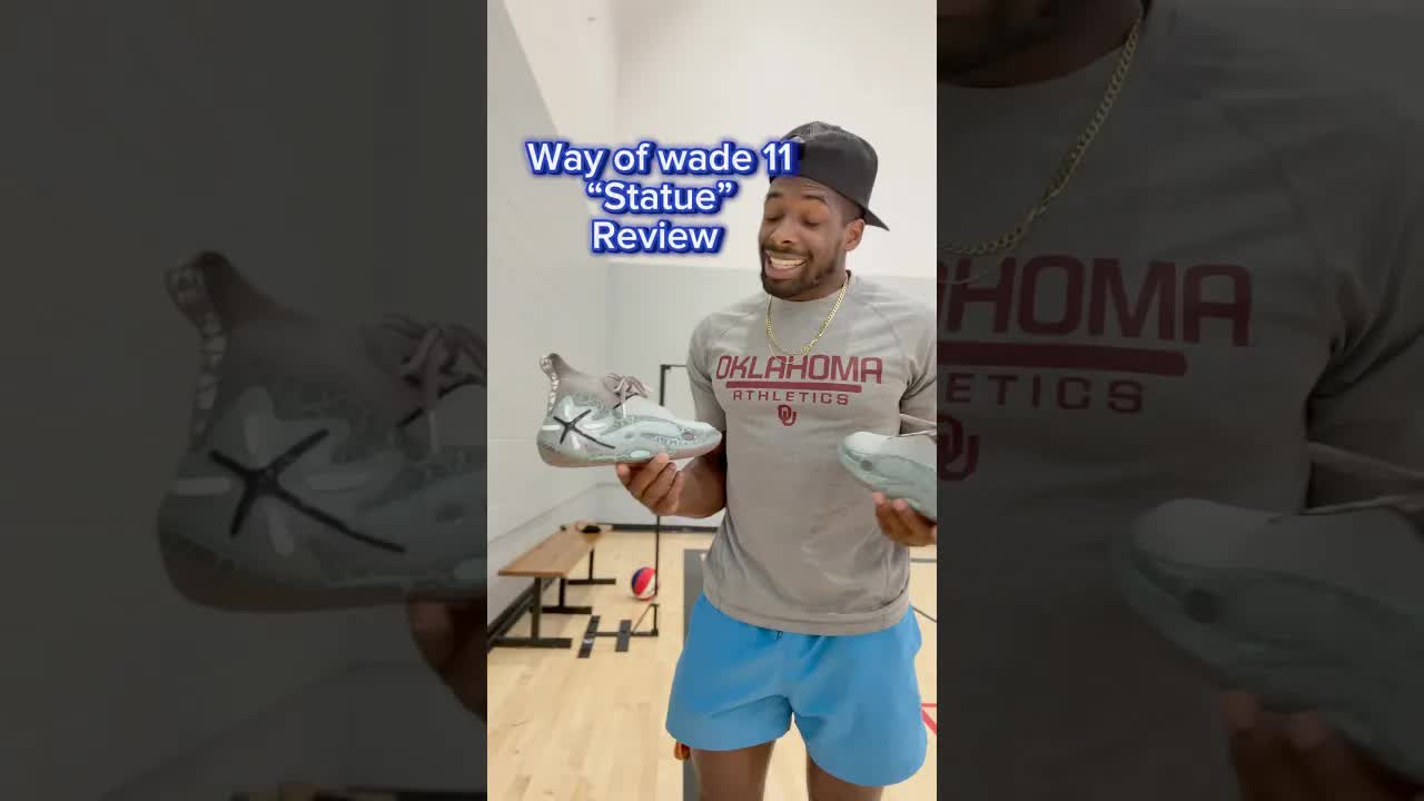 Way of Wade 11 statue shoes jump test