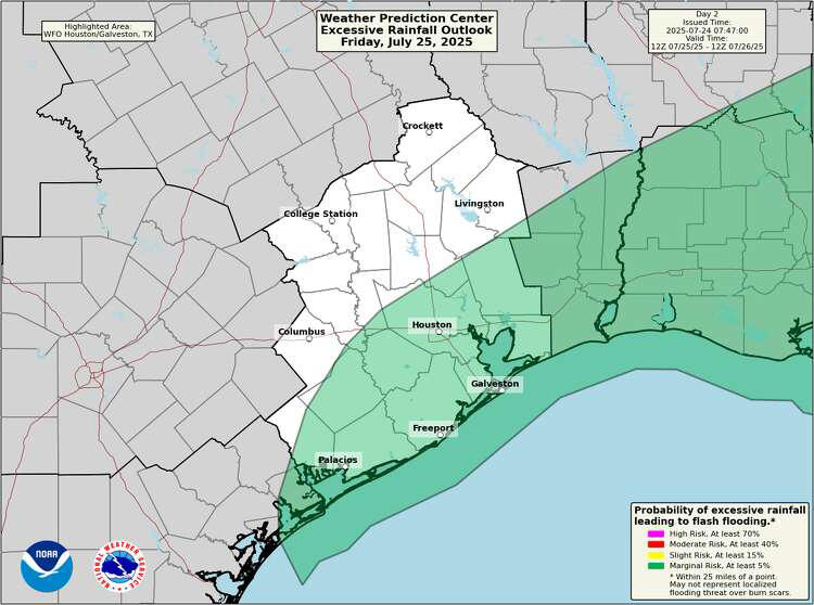 Tropical downpours return to Houston. Here's where the heaviest ...