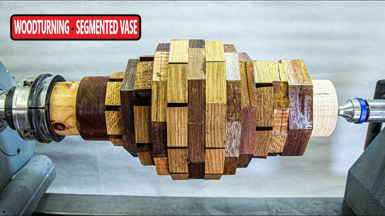 I created a segmented vase from scratch!