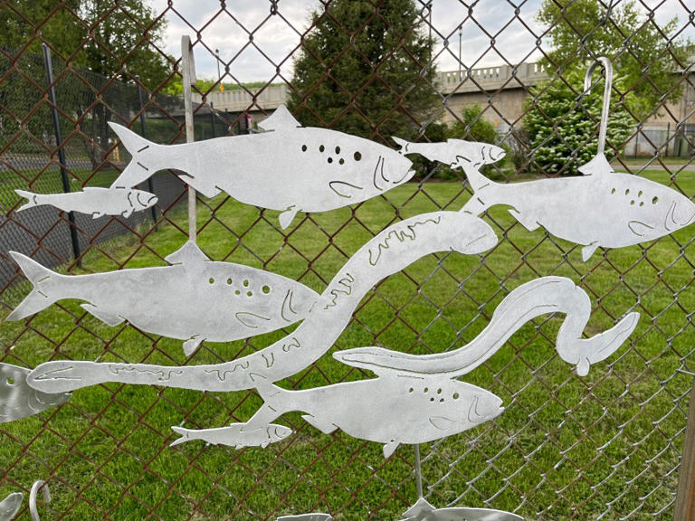 Turners Falls Fishway reveals student art and landscape upgrades