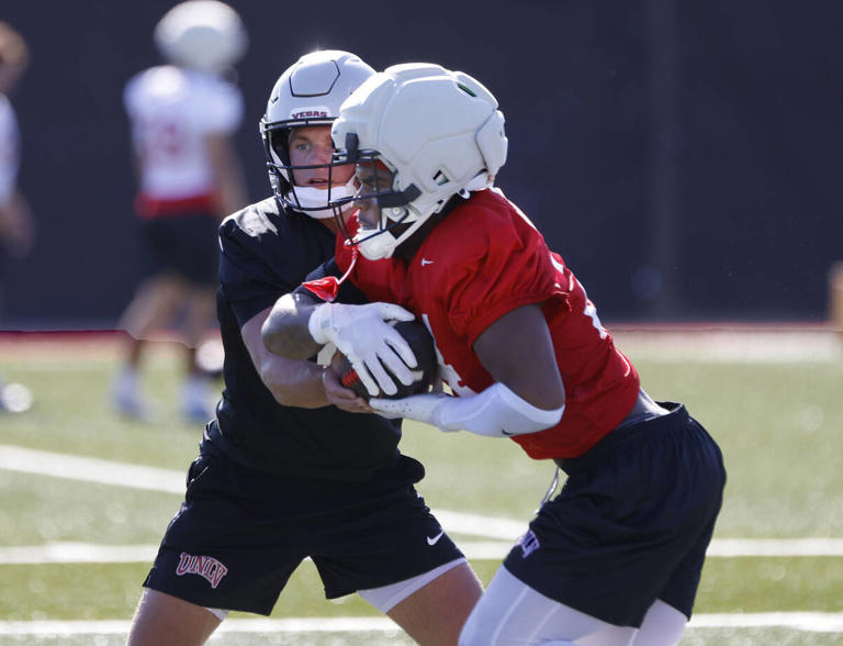 Competition heats up as UNLV kicks off 1st training camp under Mullen