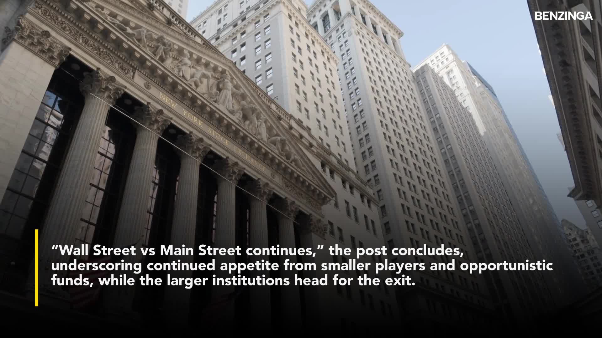 Institutional Investors Have Sold Stocks For 10 Of The Last 11 Weeks ...