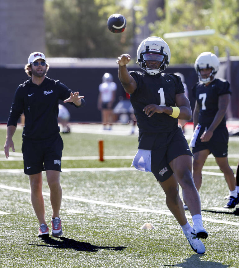 Competition heats up as UNLV kicks off 1st training camp under Mullen