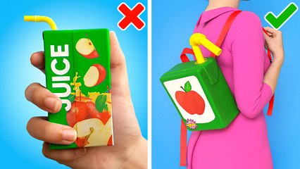 💖 FUN DIY ACCESSORIES 🎒 Make a Cute Cardboard Backpack & More!