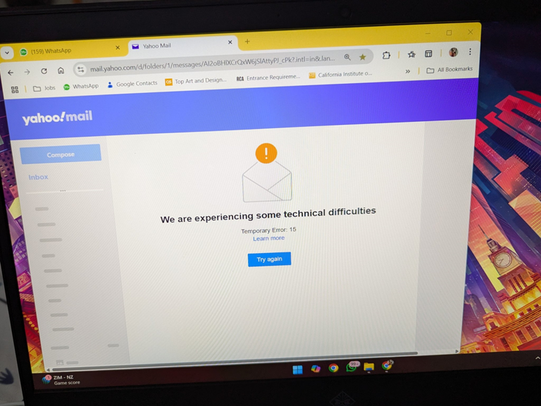 Yahoo mail down: Thousands report outage, hit by ‘Temporary Error 15 ...