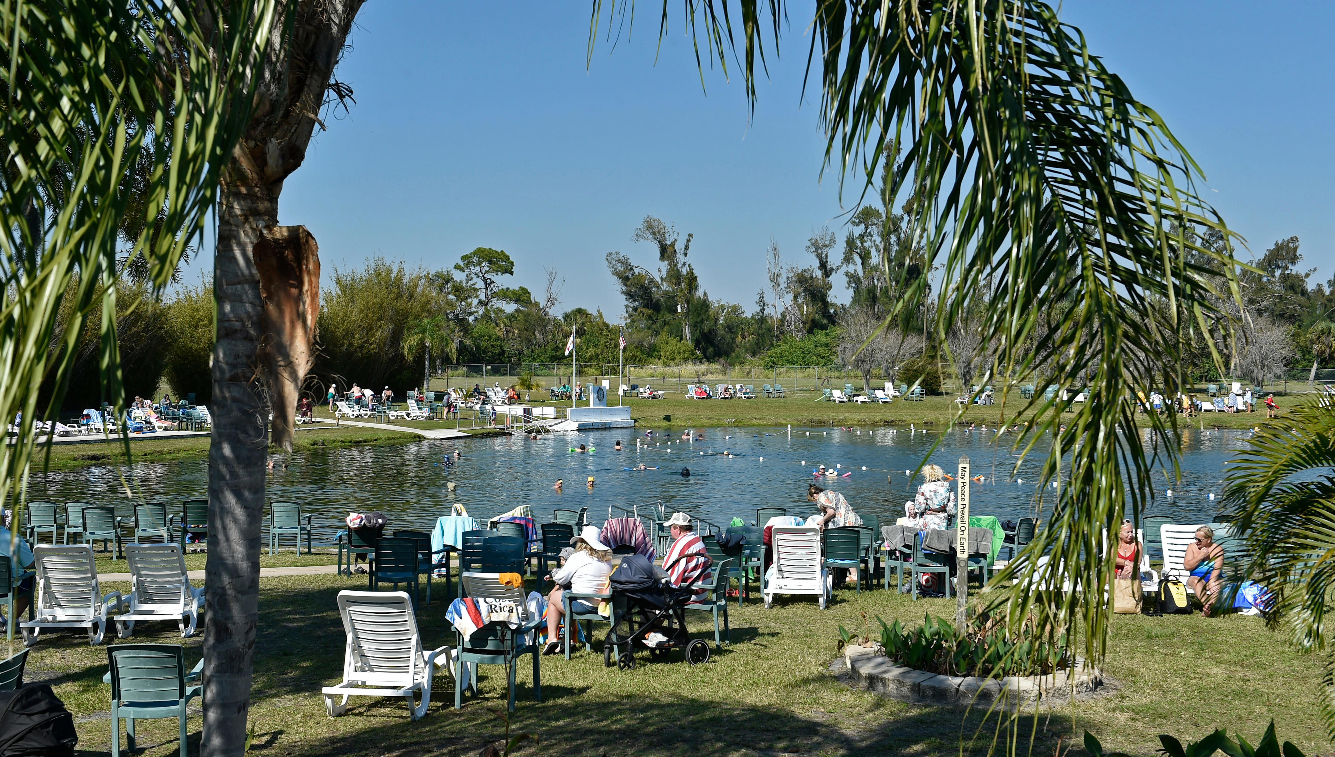 How much will it cost to swim at Warm Mineral Springs under new rates?
