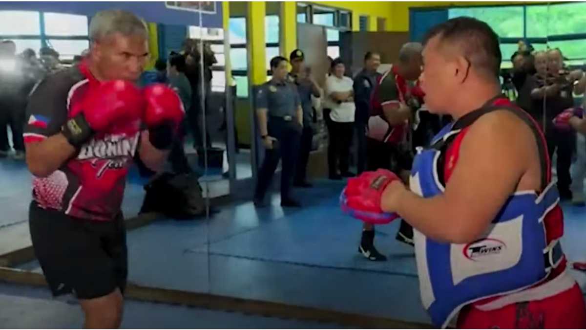 PNP chief Torre starts boxing training after agreeing to a charity ...