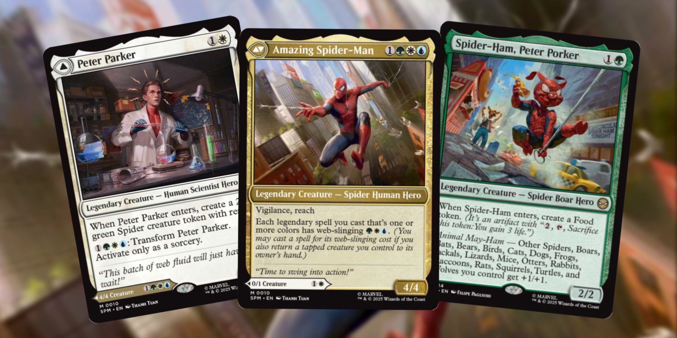 MTG Reveals First Six Cards Coming In Spider-Man's Universes Beyond ...