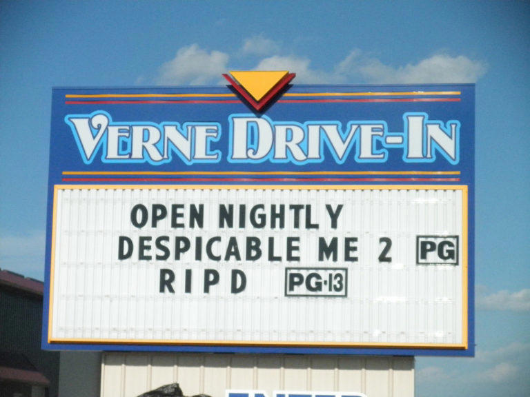Verne Drive-In Theater in Luverne, Minnesota