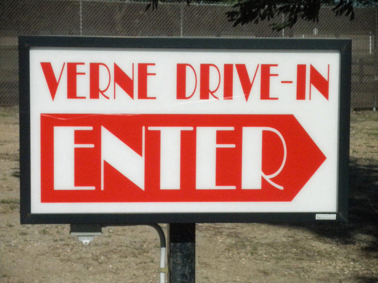 Verne Drive-In Theater in Luverne, Minnesota