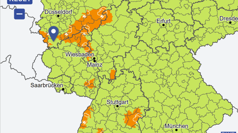 Wetter in Deutschland: Wetterdienst warnt vor Regen – und steht vor Rätsel