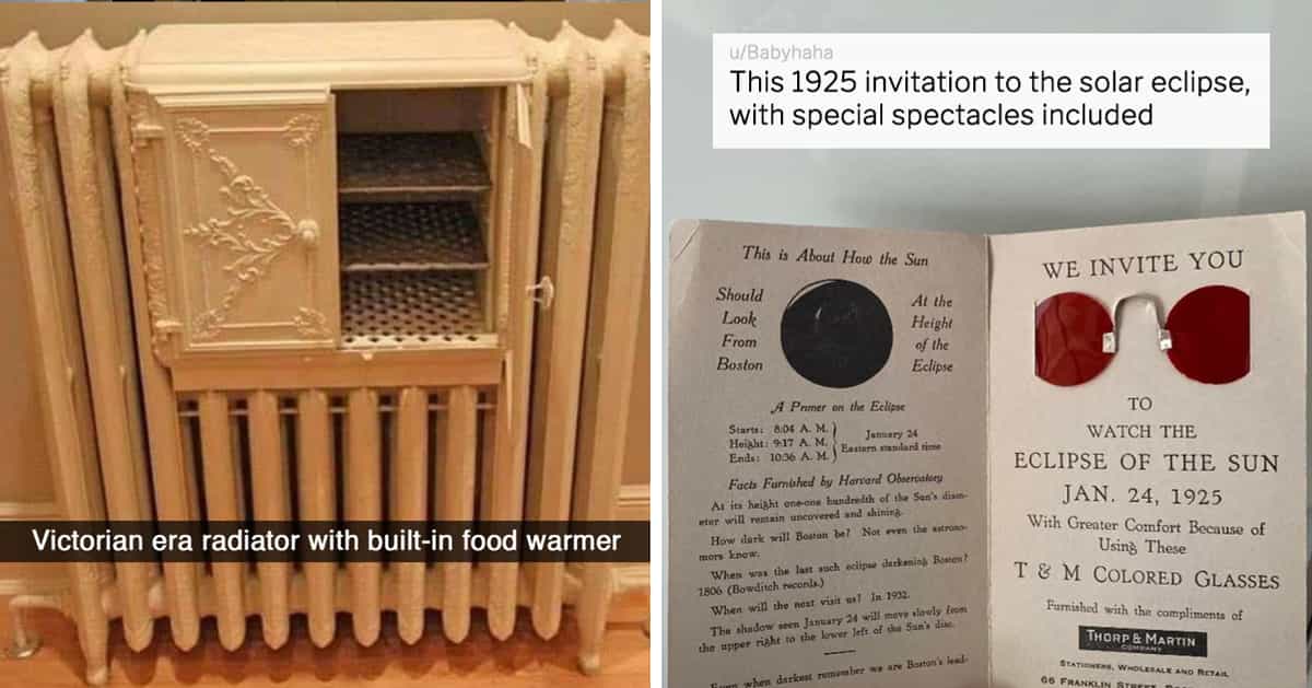 19 Items That Offer A Glimpse Into History