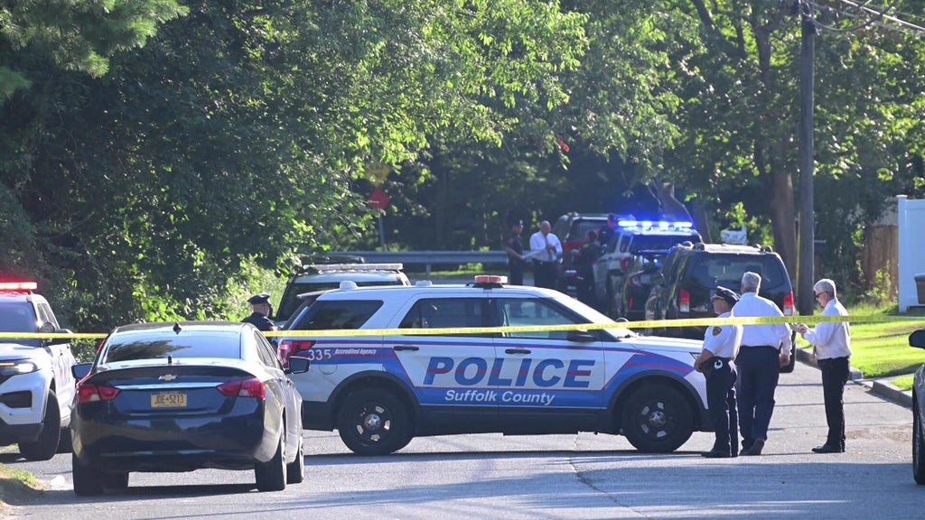 Suffolk County police officer shot in face while investigating body ...