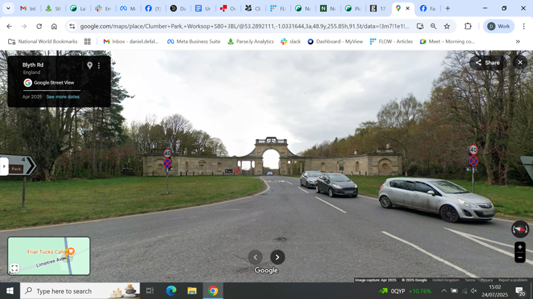 A614 closures: Road closures planned for major route near Clumber Park ...
