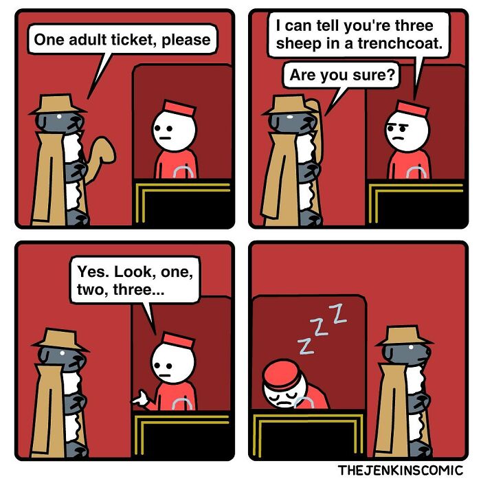 30 Quirky Comics With Twisted Endings By “The Jenkins”