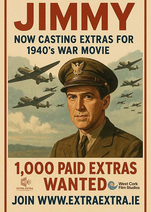 Hollywood mystery in West Cork as 1000 extras wanted for film with ...