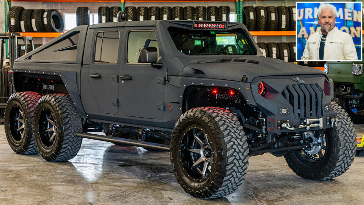 Guy Fieri Bought An Angry Monster Truck With Pizza Ovens That You Have ...