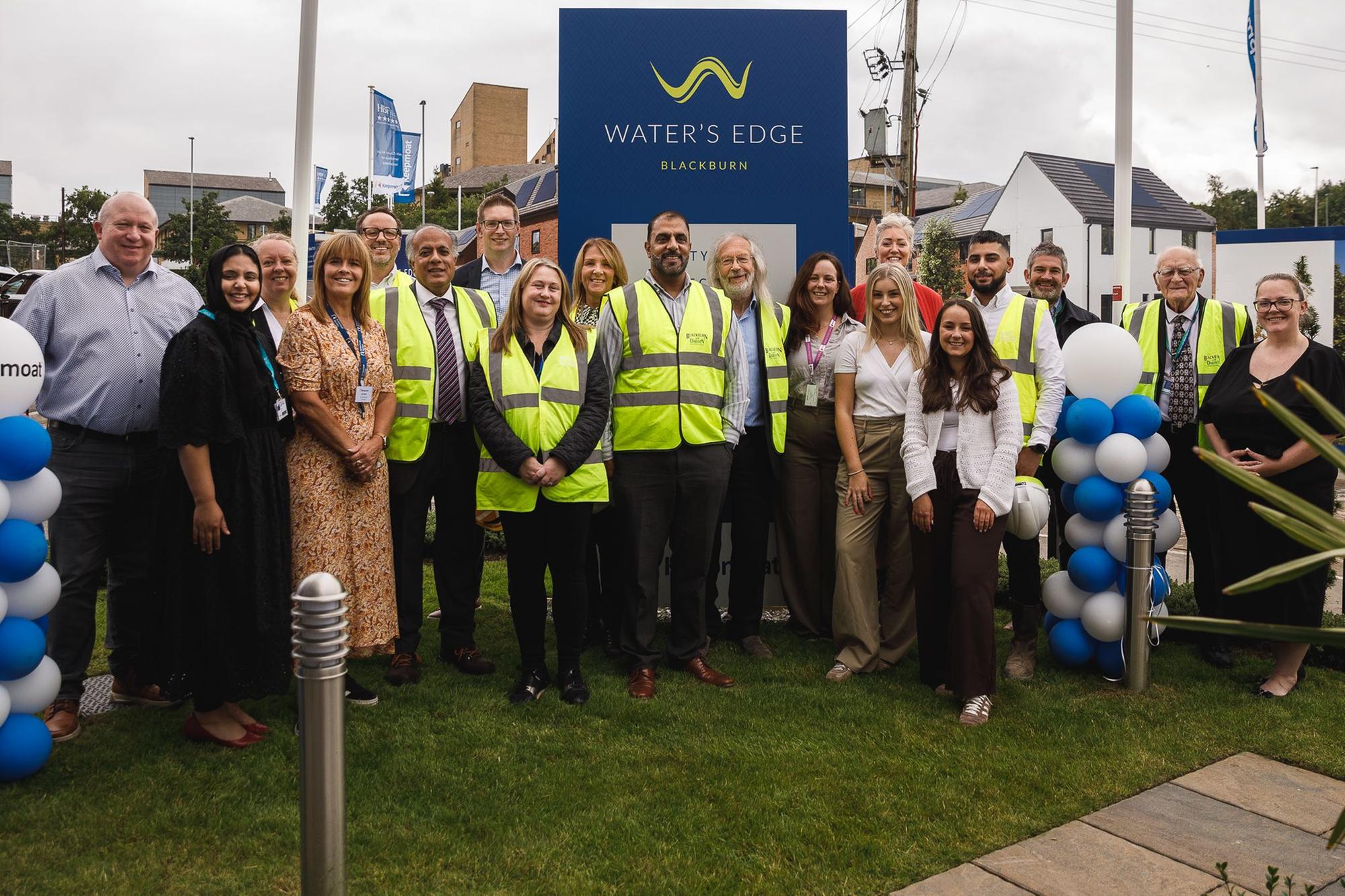 Partners celebrate first homeowners at £31 million Blackburn development