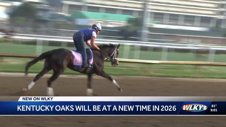 For first time ever, Kentucky Oaks race is moving to primetime