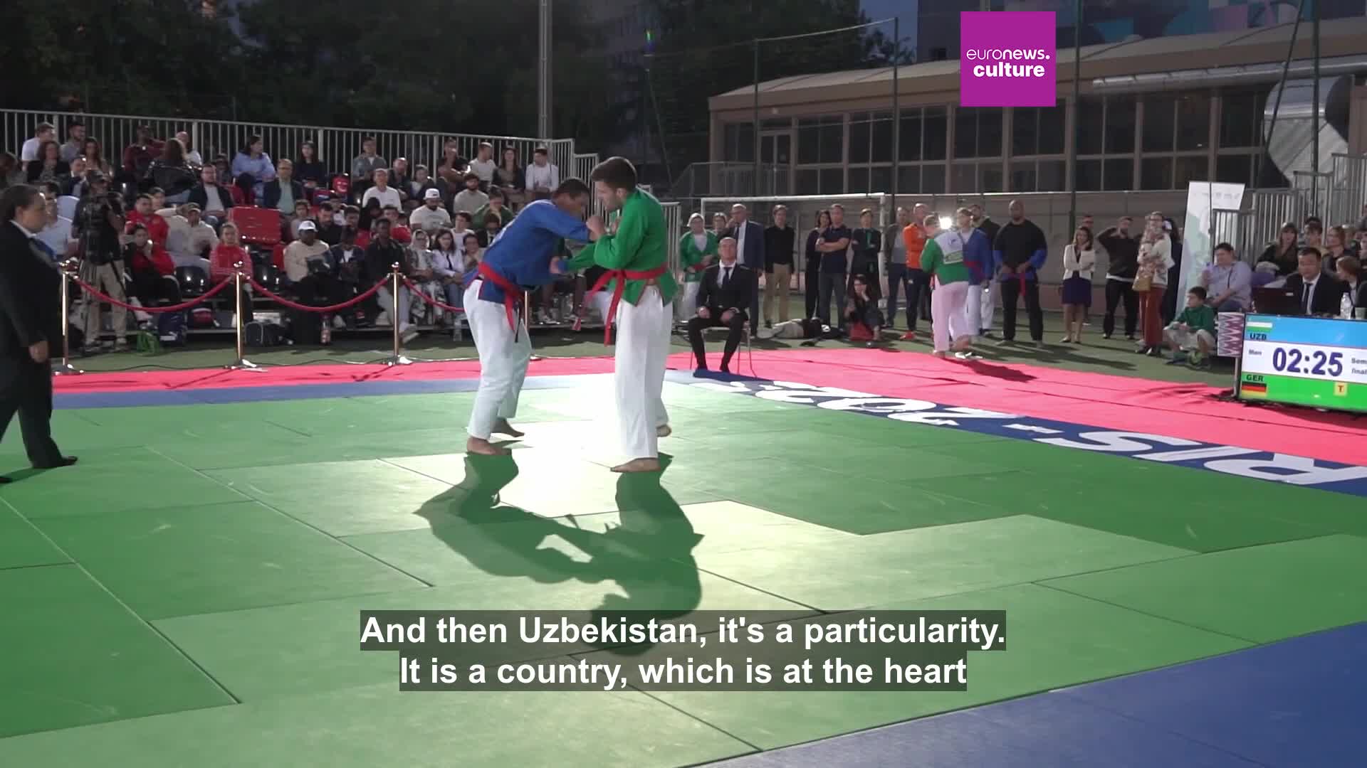 International Kurash Tournament: Under the Eiffel Tower, an ancient ...