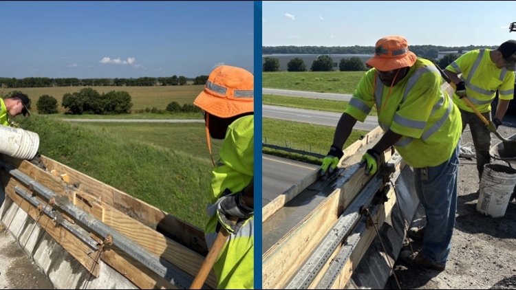 Alabama crews repair I-65/I-565 bridge after steel coil damage