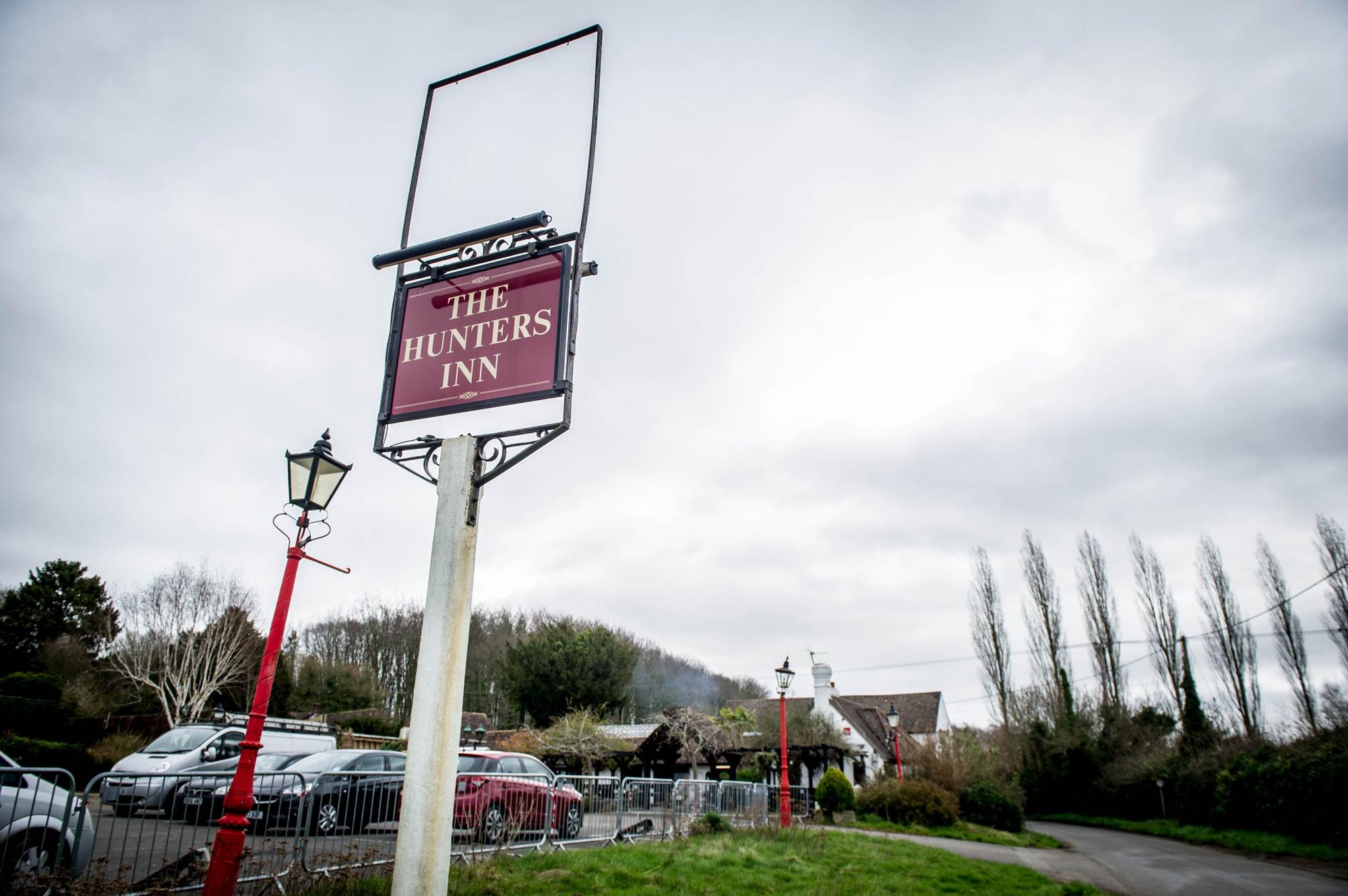 'We're still here': Temporarily closed pub The Hunters Inn in Swanmore ...