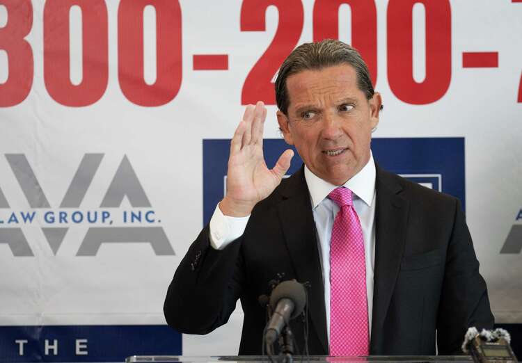 High-profile Houston attorney Tony Buzbee who has sued Andrew Tate ...