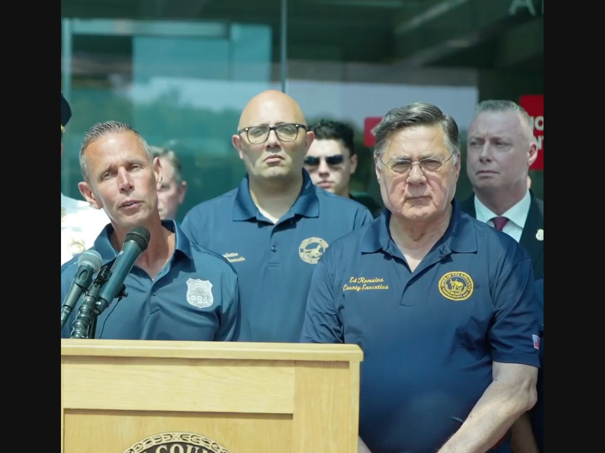 Officer Struck In Face By Bullet At LI Homicide Scene Escaped Death 'By ...