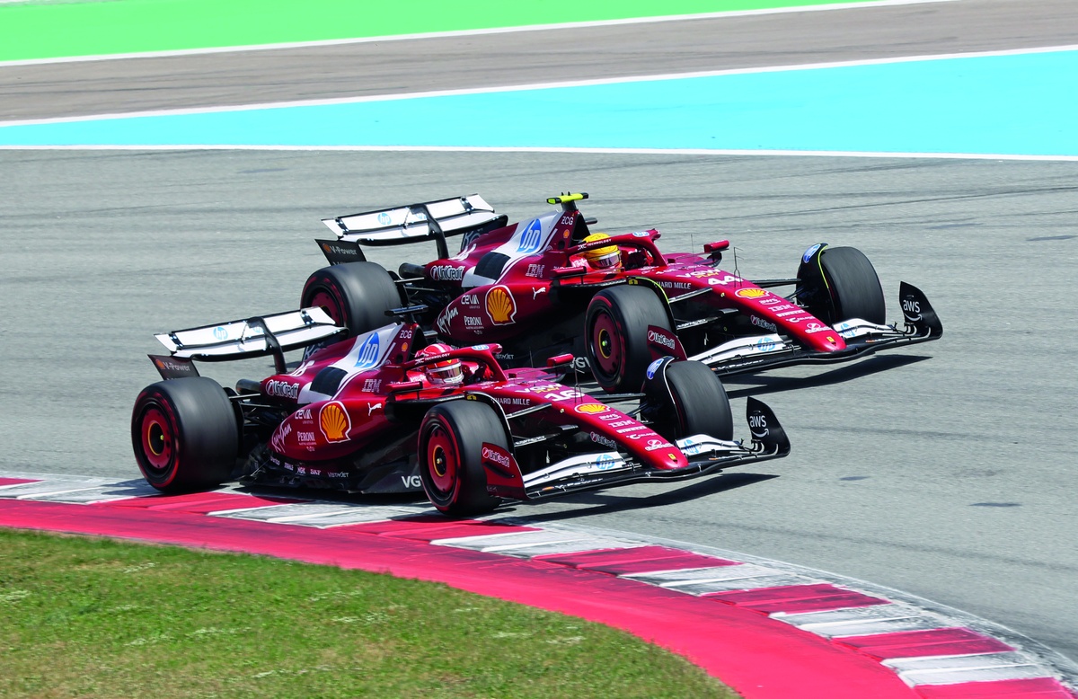 Leclerc: Beating Hamilton not a target until Ferrari starts fighting ...