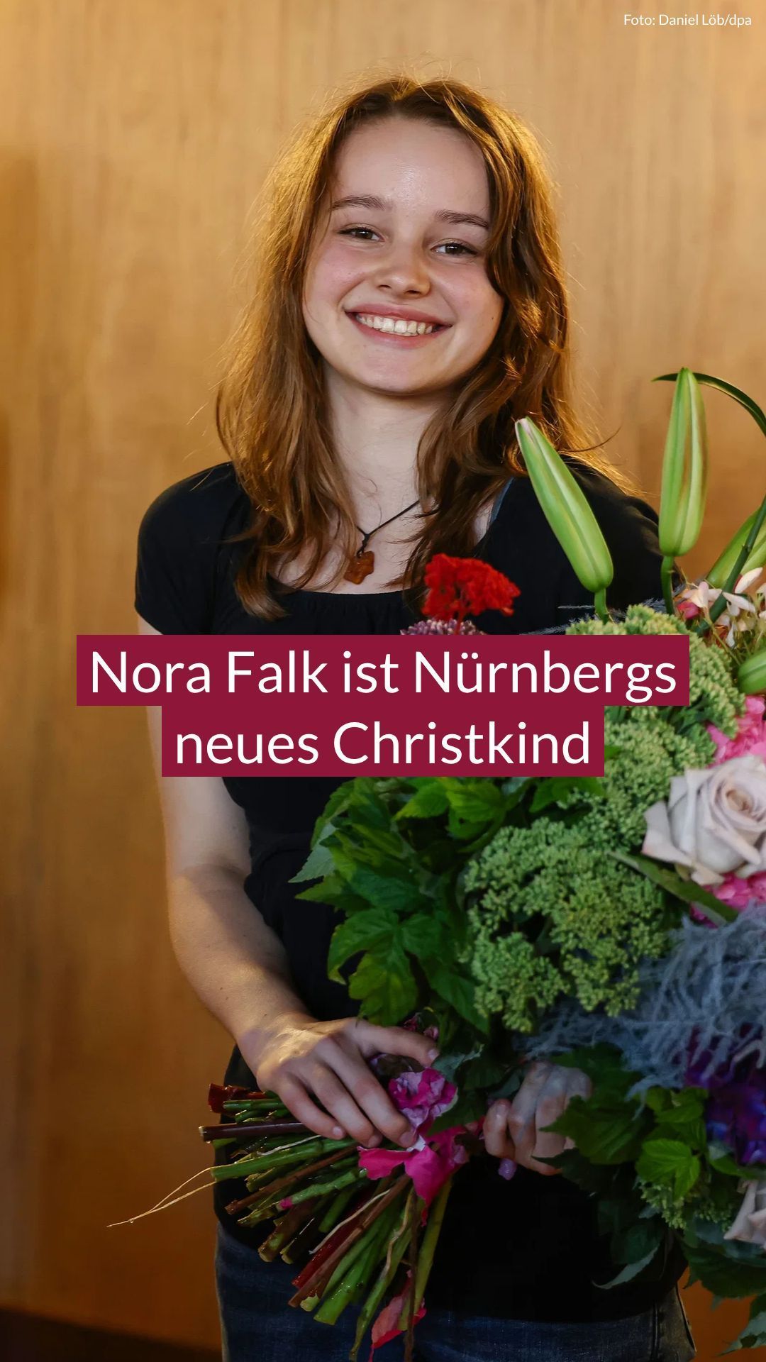 Nora Falk ist Nürnbergs neues Christkind