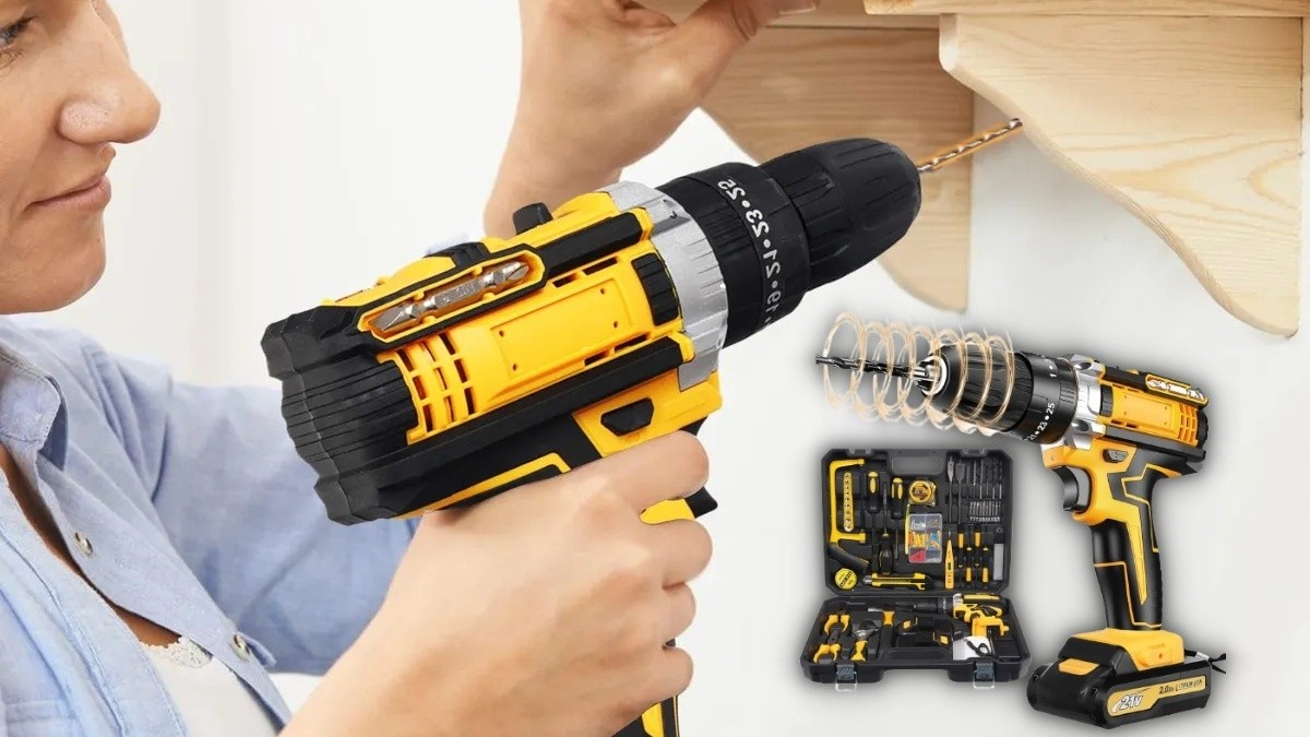 Mercado Libre: Kit de herramientas con taladro eléctrico de OPORTUNIDAD ...