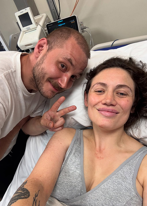Ex-Tallafornia star Kelly Donegan welcomes 'determined' baby to the world