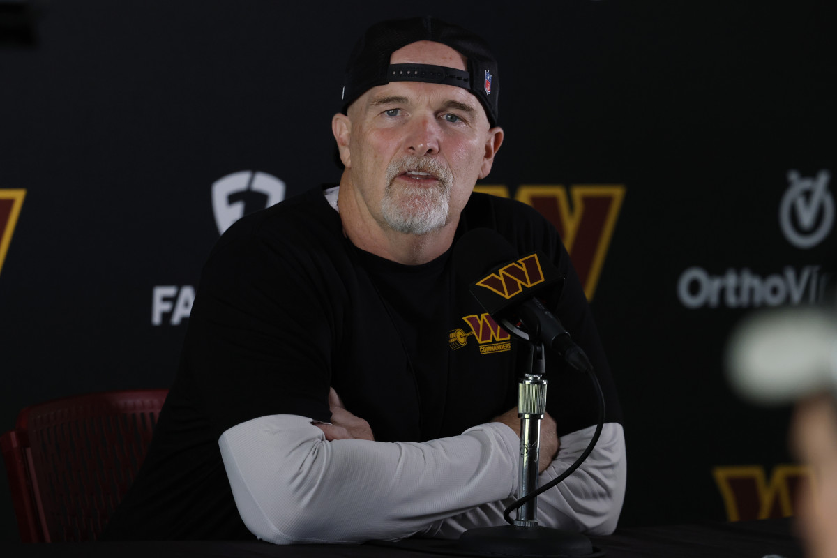 'I wouldn't read into that' – Dan Quinn makes it clear Commanders' training camp battle ...