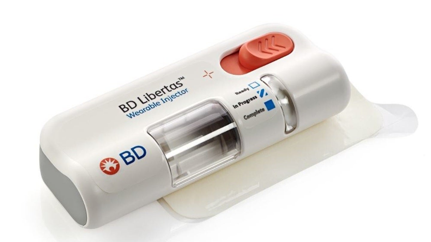 BD announces wearable injector trial for subcutaneous delivery of biologics
