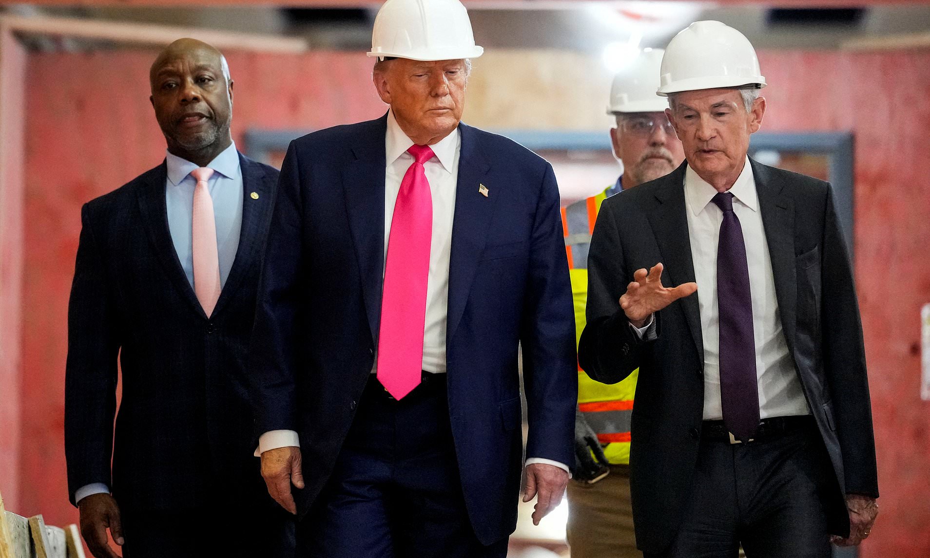 Trump wildly trolls Fed Chair Jerome Powell with personal visit