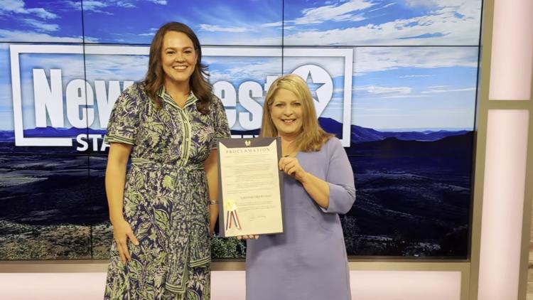 Midland Mayor Lori Blong declares July 24, 2025, Crystal Crews Day in ...