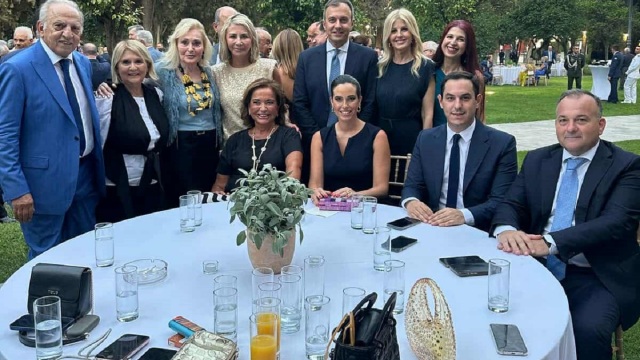 Γιάννης Παππάς: Στη δεξίωση που πραγματοποιήθηκε στο Προεδρικό Μέγαρο ...