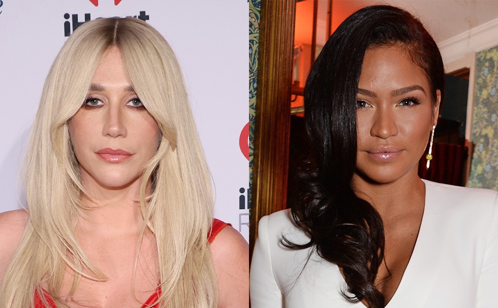 Kesha reveals Cassie sent her flowers during emotional concert speech